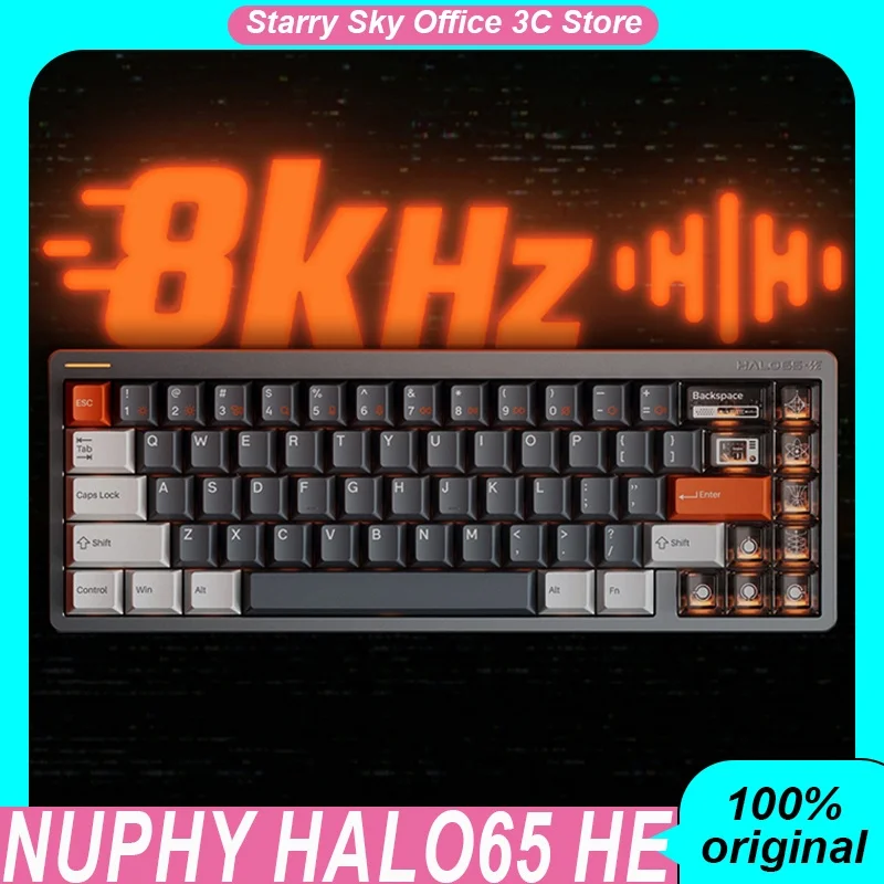 Nuphy-Halo65-He-Mechanical-Keyboard-Wired-E-Sports-Magnetic-Axis-8k-Low ...