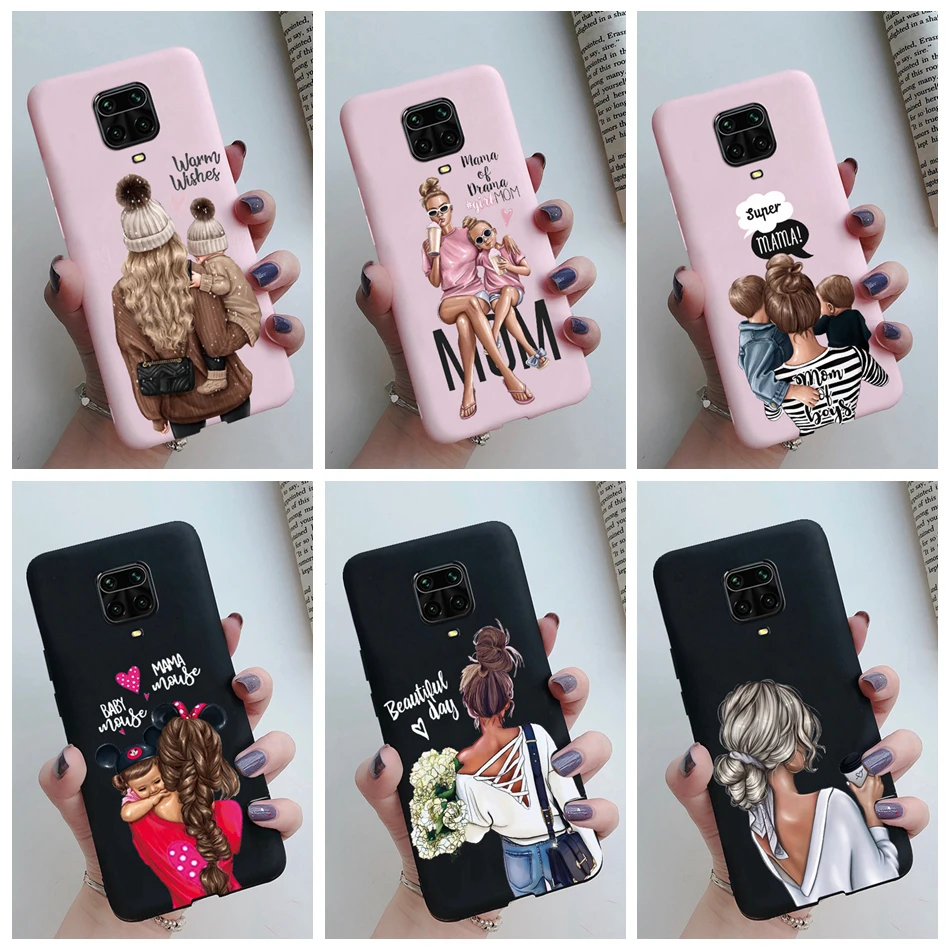 For-Xiaomi-Redmi-Note-9-Pro-Max-9S-Case-Cute-Sweet-Girl-Soft-Silicone ...