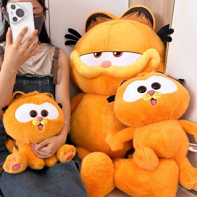 Big-Size-Miniso-Garfield-Plush-Toy-Lazy-Foolishly-Tiger-Skin-Simulation ...