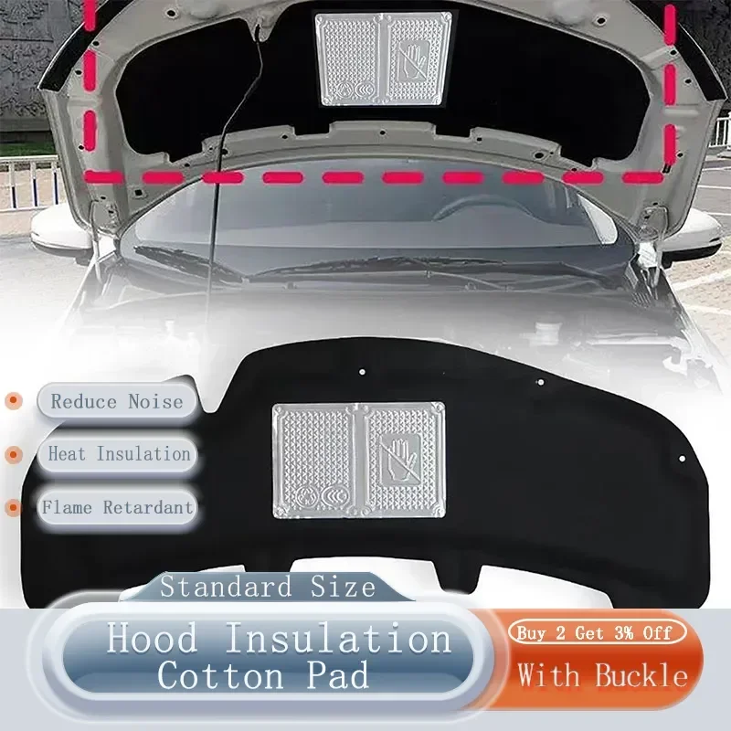 Automotive Engine Sound Insulation Heat Insulation Cotton Fit for Honda ...