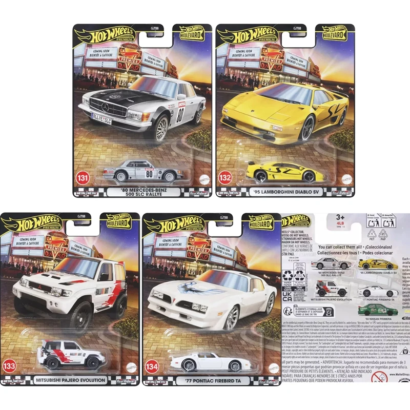 Original Hot Wheels Premium Car Boulevard Toys Boys 1/64 Diecast ...