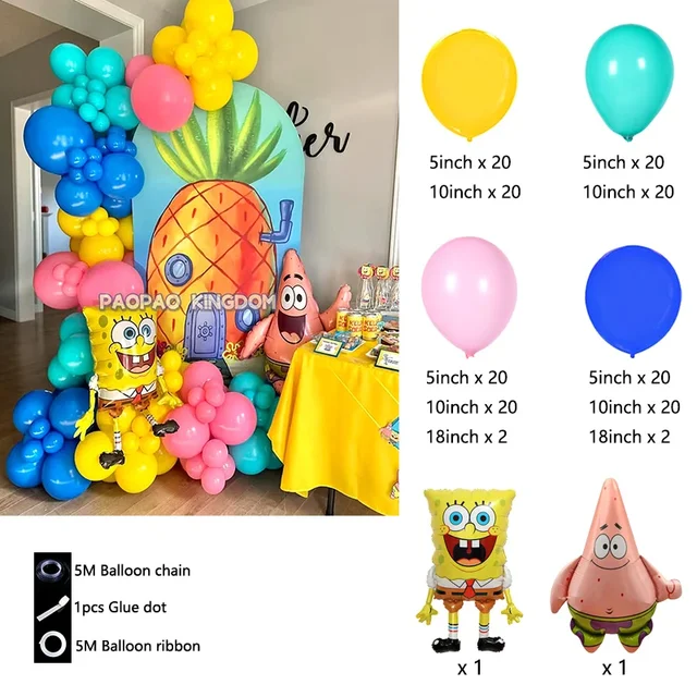Spongebob Balloon Decorations
