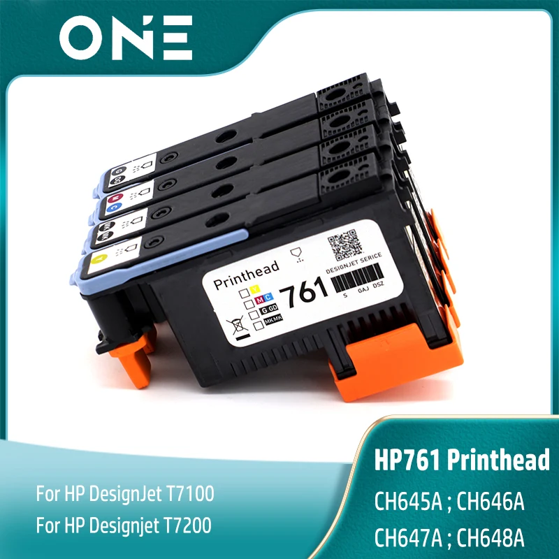 For HP 761 Printhead HP761 Print Head CH645A CH646A CH647A CH648A For ...