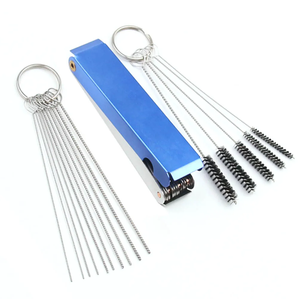 Carburetor Jets Remove Cleaning Tool Needles Brushes Set for Car ...
