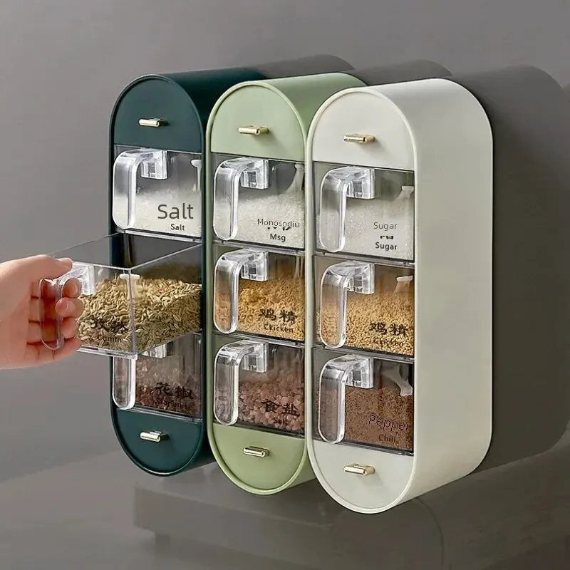 Wall-mounted Home Use Combination Set Sealed Moisture-proof Non-stick ...