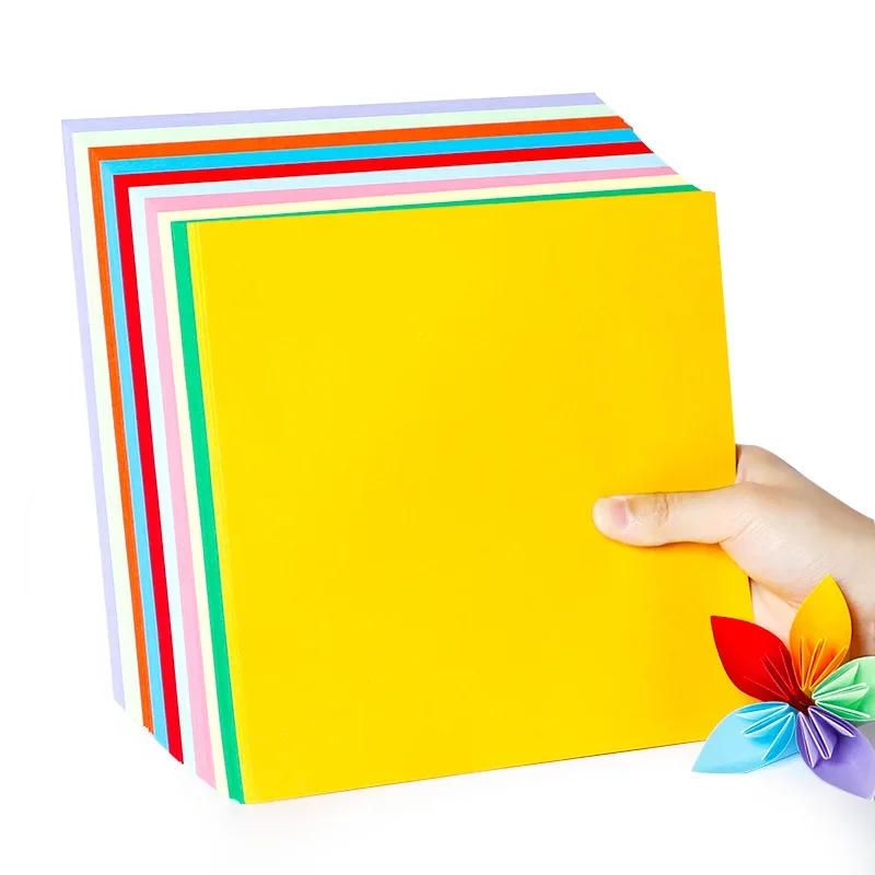 100-Sheets-Origami-Paper-150x150-mm-Double-Sided-Color-Origami-Easy ...