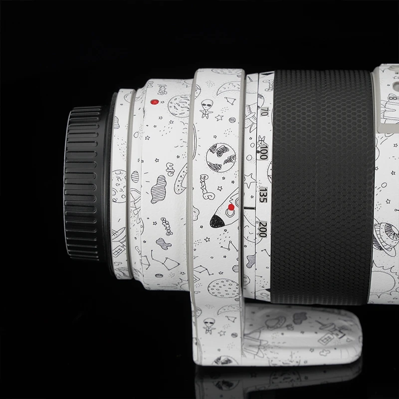 Tapez 7-Autocollant d'objectif de caméra pour Canon EF 70 – 200, 2.8 L ...