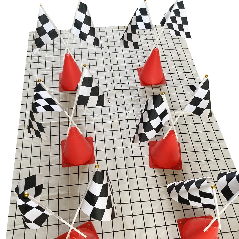 18PCS-6-Set-Race-Car-Theme-Party-Supplies-Hot-Wheels-Birthday ...