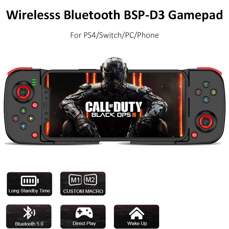 Bluetooth-Controller-for-Mobile-Phone-Wireless-Gamepad-for-PS4-Mando ...