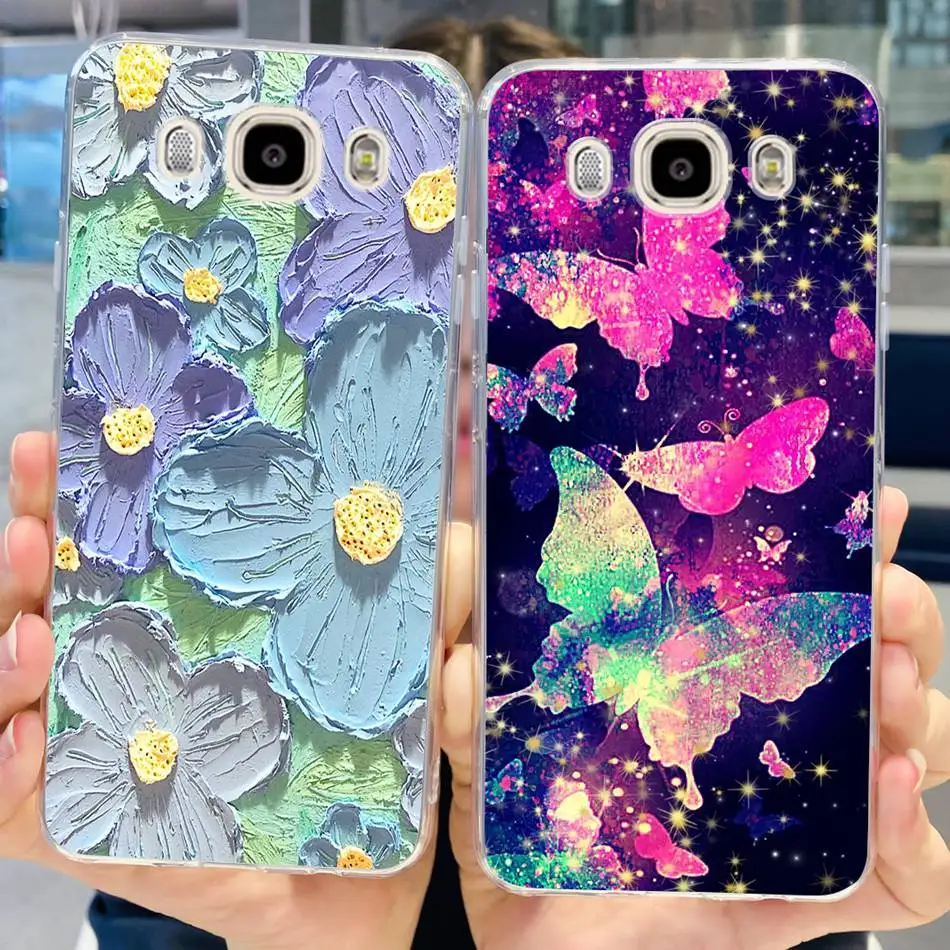 For-Samsung-Galaxy-J5-J7-2016-Phone-Case-Styish-Pattern-Soft-Silicone ...