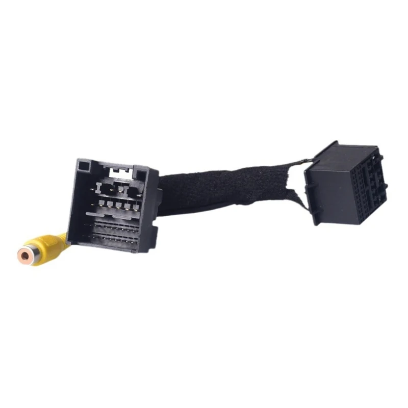 Car-Navigation-System-Reversing-Rear-View-Camera-Adapter-Cables-Harness ...