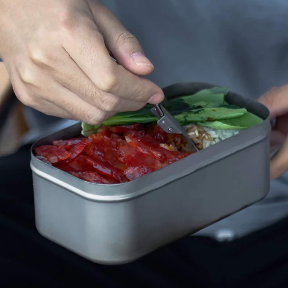 Portable-Titanium-Dinner-Box-Leakproof-Lunch-Box-Rectangular-Food ...