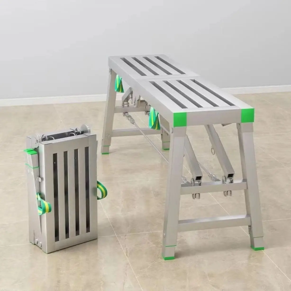 Folding Stool Thickened Extra Thick Scaffolding Multifunctional Lifting ...