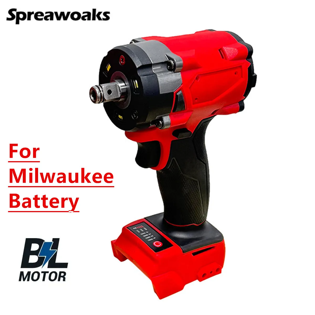 Fit-For-Milwaukee-18V-Battery-Brushless-Impac-Wrench-500N-m-Cordless ...