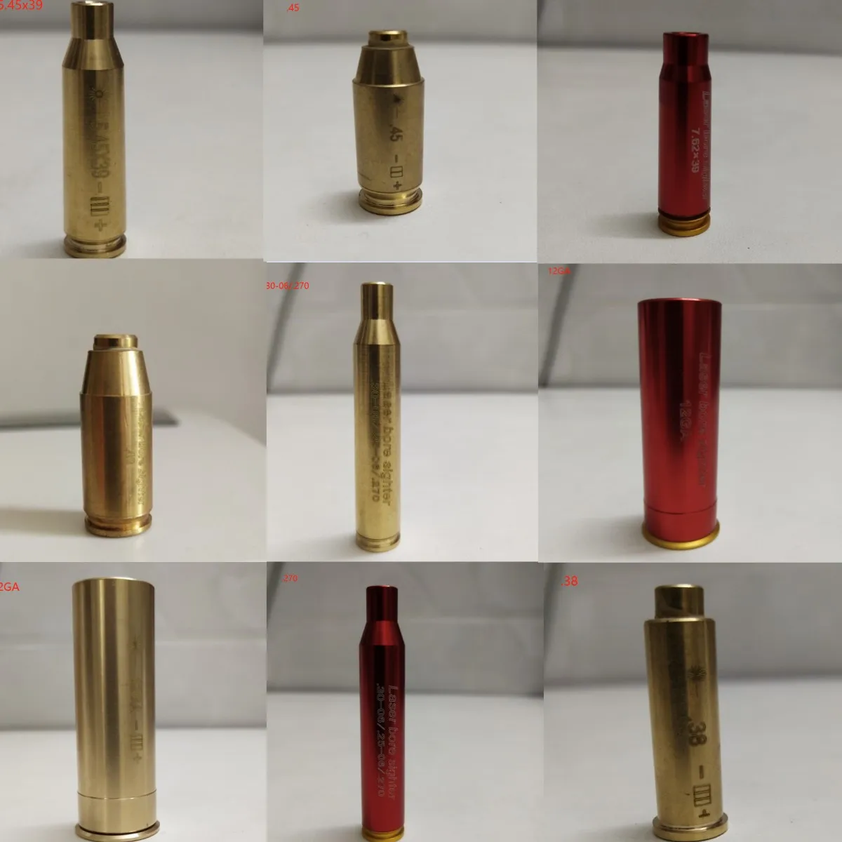 Hunting-Rifle-Red-Dot-Laser-Brass-12GA-20GA-5-45x39-7-62x39-9mm-308-CAL ...