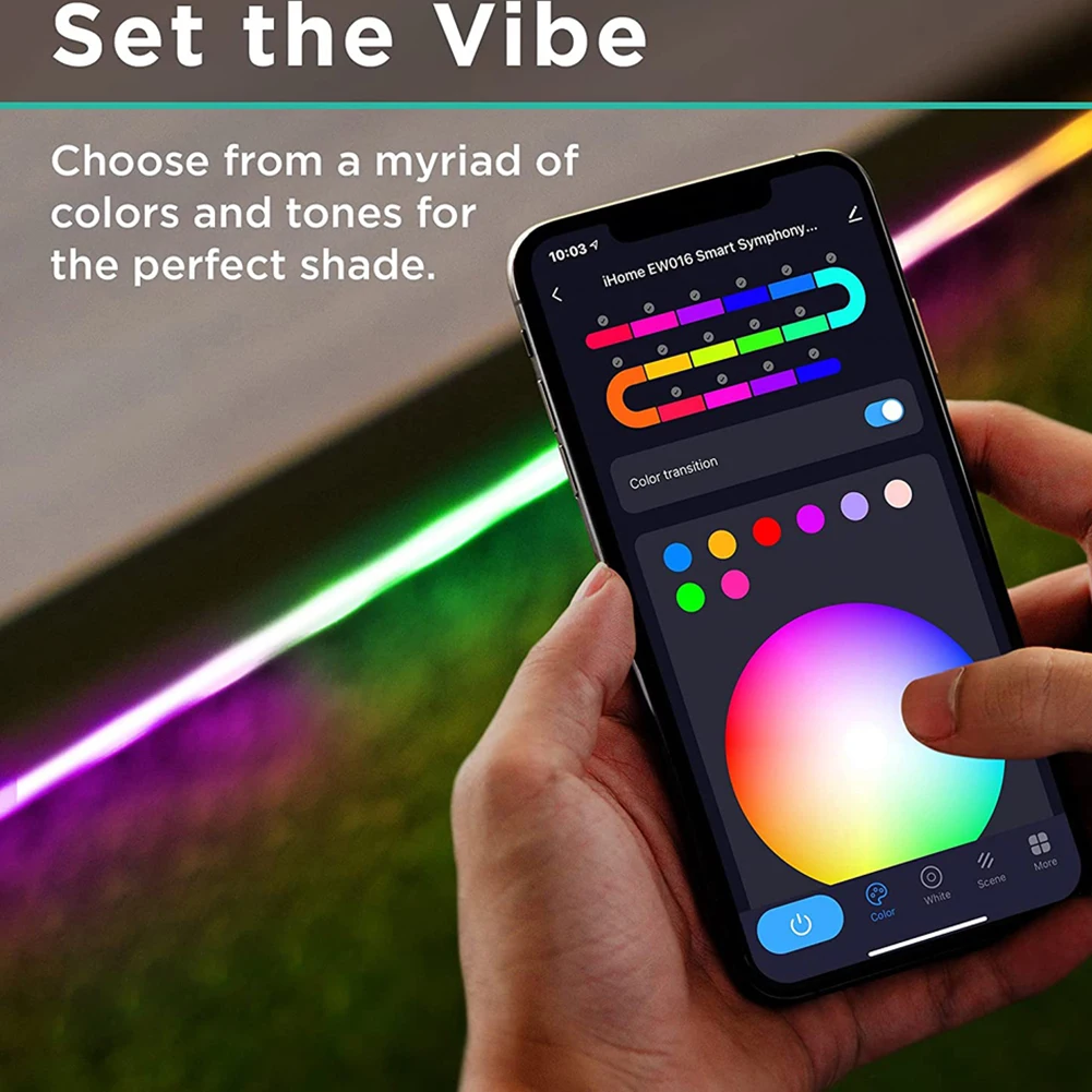 RGB Light Strip Tape Controllable DIY Interior Lighting Dimmable rgb-light-strip-tape-controllable-diy-interior-lighting-dimmable