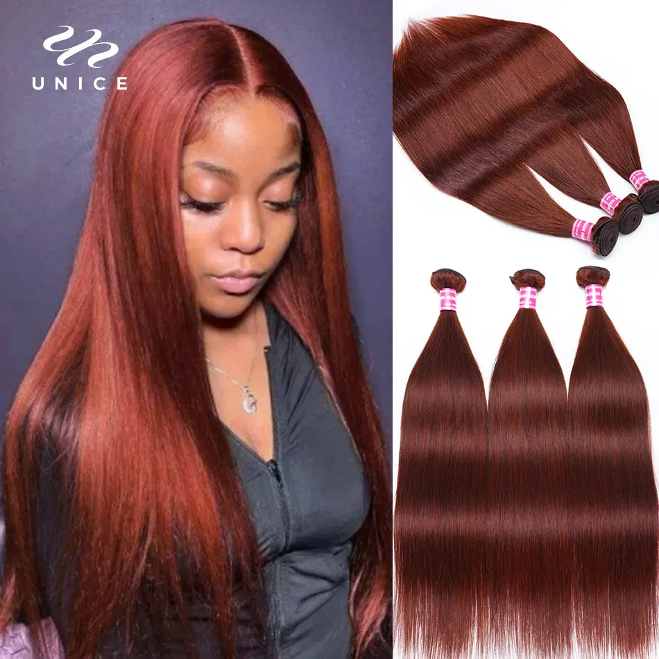 Red Brown Color Hair