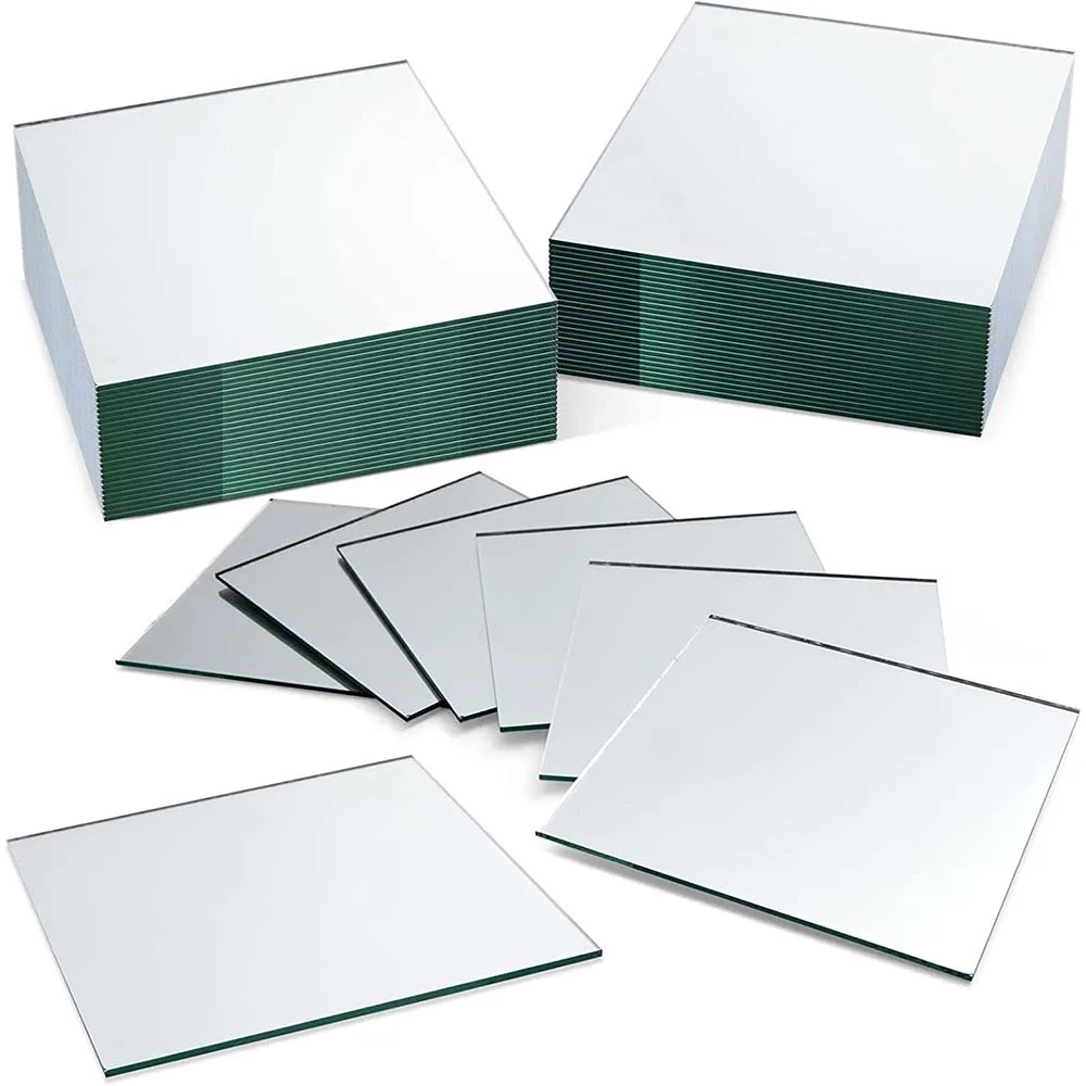 50-Pack-Square-Acrylic-Mirror-Tiles-4-Inch-2mm-Panels-for-Crafts ...