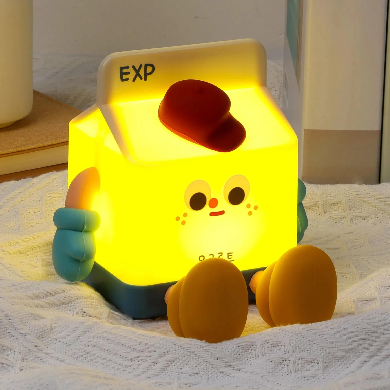 Milk-Box-Night-Light-Fun-Night-Lamp-Dimmable-Touch-Contral-USB ...