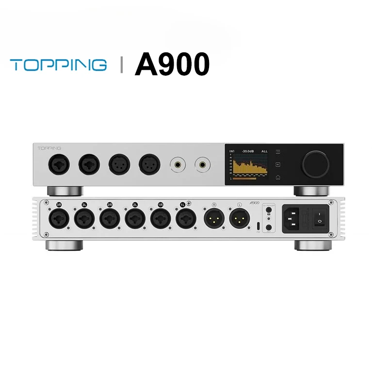 TOPPING A900 Ultra-Flagship Headphone Amplifier Hi-Res Audio A Full ...