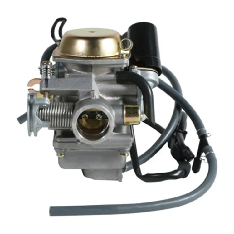PD24J Carb for 4-Stroke GY6 125cc 150cc ATV Go Karts Scooter Mopeds QMJ ...
