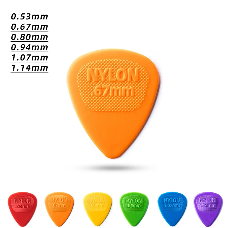 Dunlop-Pick-443R-MAX-GRIP-Nylon-non-slip-Acoustic-guitar-pick-Thickness ...
