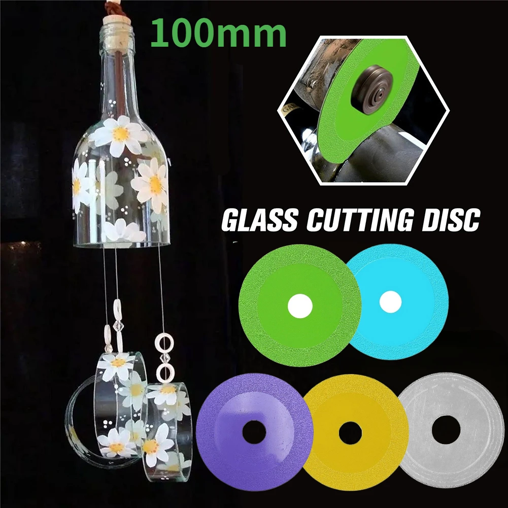 Glass Cutting Disc Ceramic Crystal Diamond Jade Wine Bottle Polishing ...