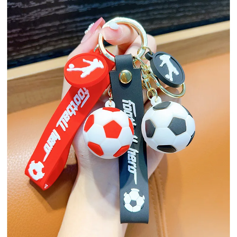 Football-Keychain-For-Fan-PVC-Soft-Glue-Soccer-Pendant-Keychain ...