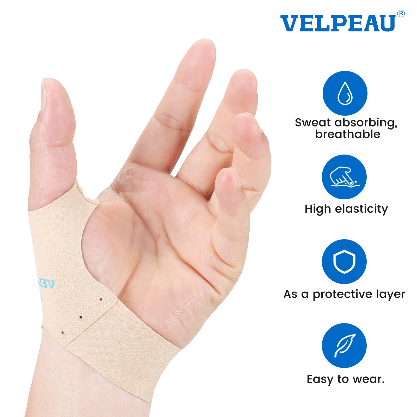 Velpeau Thumb Sleeve Relieves The Pain Of Mild Tenosynovitis And Provide Low-intensity Support ...