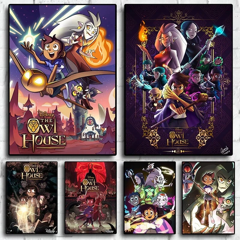 MINISO-Disney-Classic-The-Owl-House-Movie-Wall-Art-Poster-Prints ...