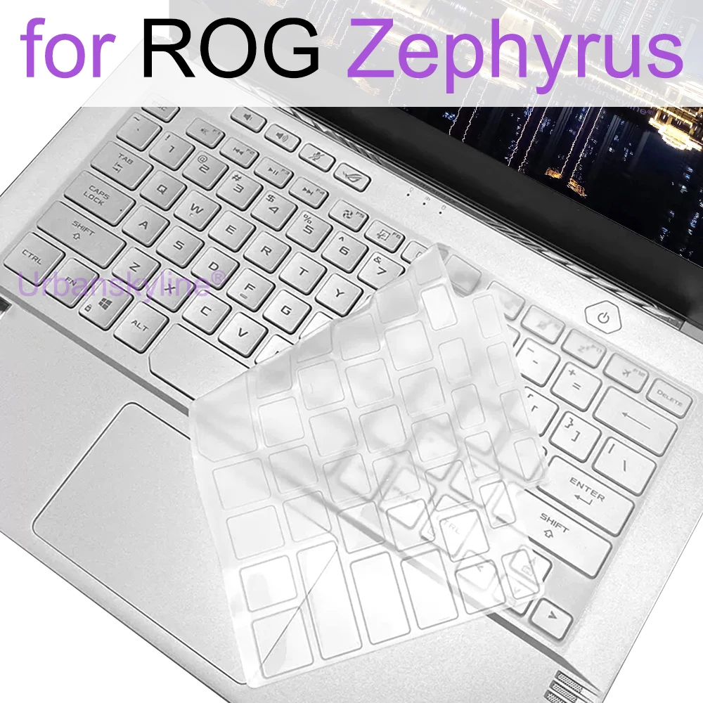 Keyboard Cover for ROG Zephyrus M15 M16 S15 S17 G14 G15 G16 G M S Duo ...