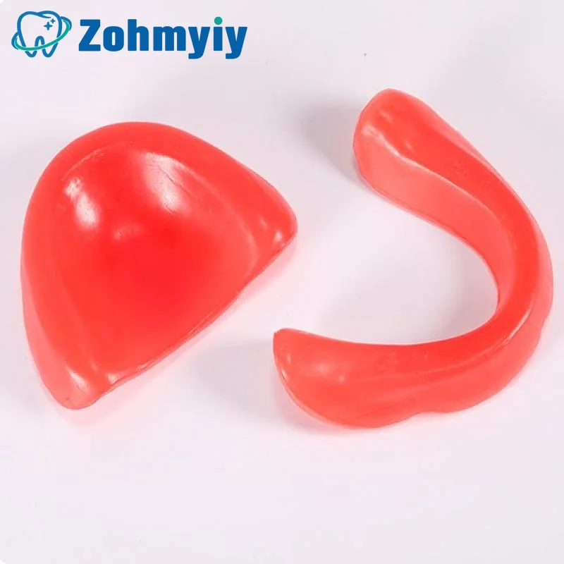 1 Pair U-Shape Dental Rim Model Base Plate Wax Hard And Soft Occlusal ...