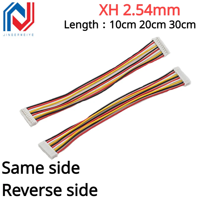10Pcs-XH2-54-Electronic-Wire-Terminal-Wire-Double-Head-10cm-20cm-30cm ...