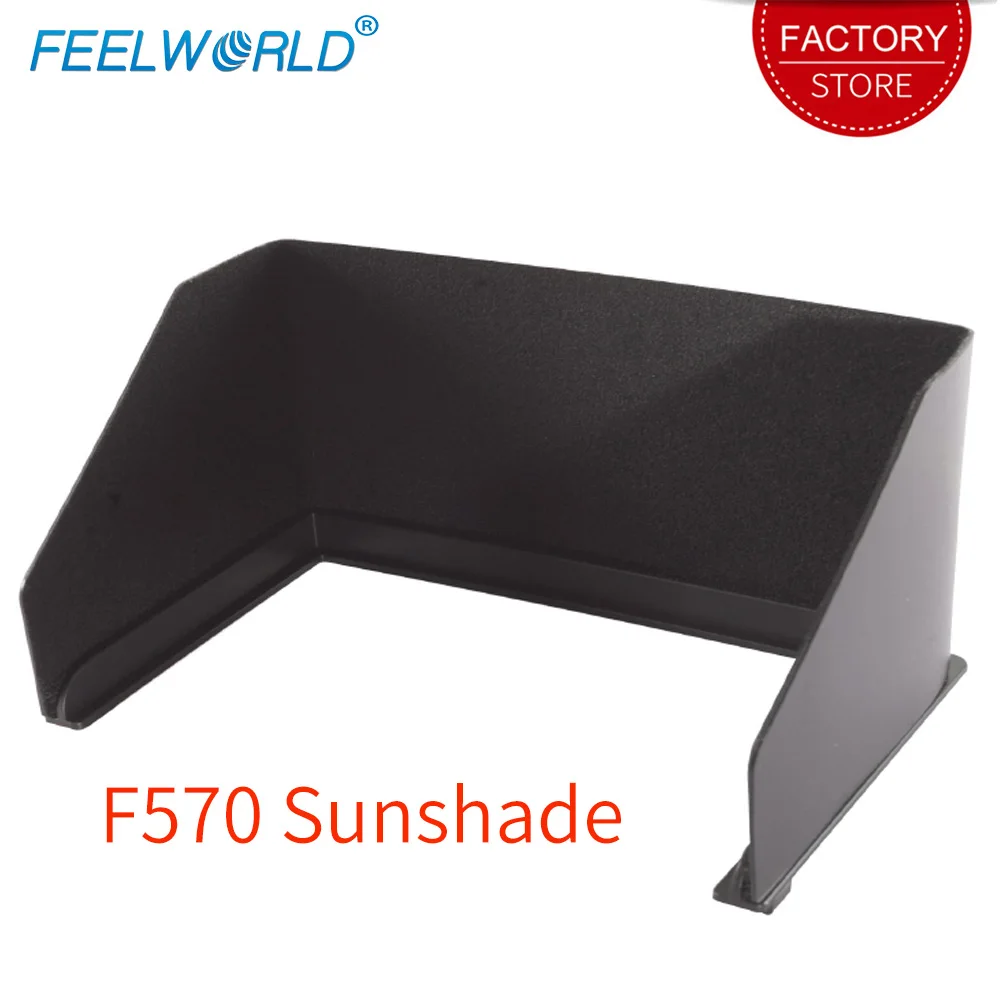 Feelworld Sombrilla Sun Hood Luz Port til Peso Para F570 C mara Monitor feelworld-sombrilla-sun-hood-luz-port-til-peso-para-f570-c-mara-monitor