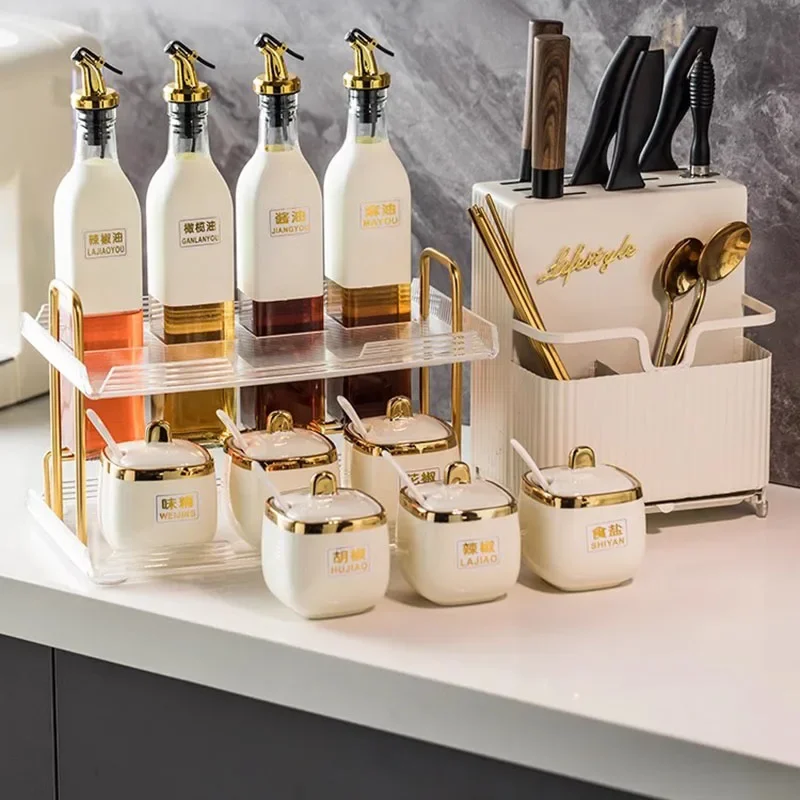 Storage-Ceramic-Container-Salt-Cereals-Sugar-Herbs-Tea-Coffee-Bean ...