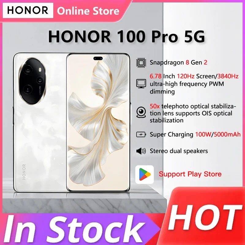 Original-HONOR-100-Pro-5G-6-78-Inches-120Hz-Screen-Snapdragon-8-Gen-2 ...