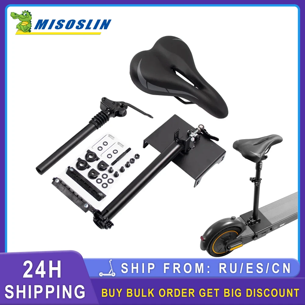 Electric-Scooter-Saddle-Foldable-Absorbing-Shock-Seat-Folding-Chair-For ...