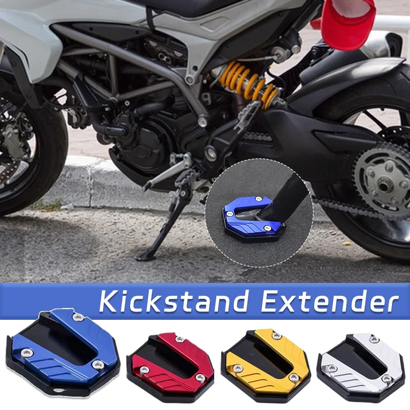 Motorcycle-Side-Tripod-Seat-Kickstand-Extender-Foot-Side-Stand ...