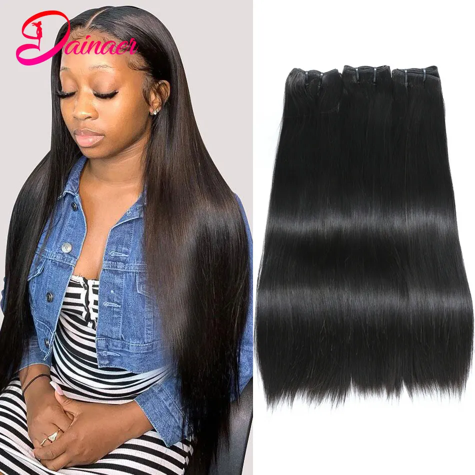 Vietnamese-Bone-Straight-Super-Double-Drawn-Hair-Bundles-1-3-4-PCS-12A ...