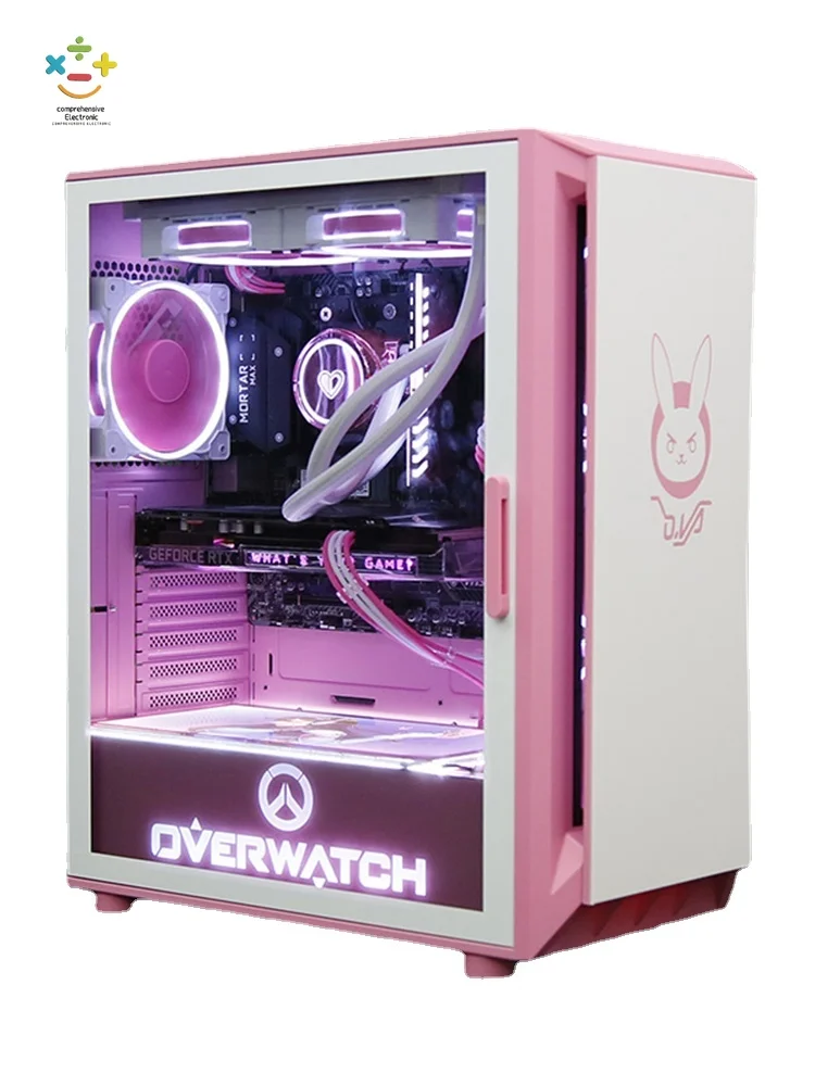 Computer-Case-Desktop-Diy-Hatsune-Custom-Water-Cooled-E-Sports-Games ...