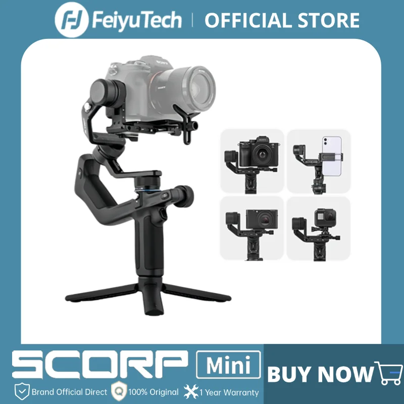 FeiyuTech-Official-SCORP-Mini-1-three-Axis-Handheld-All-in-One-Gimbal ...