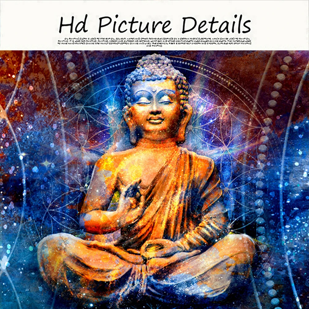 Buddha Painting On Canvas