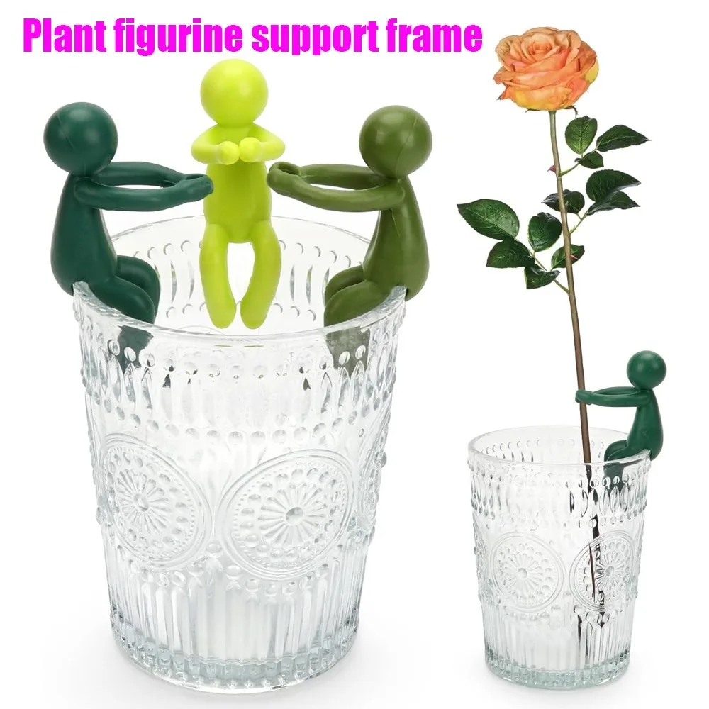 Plant Figurine Support Frame Cute Plant Stand Plastic Greenhouse Layout ...