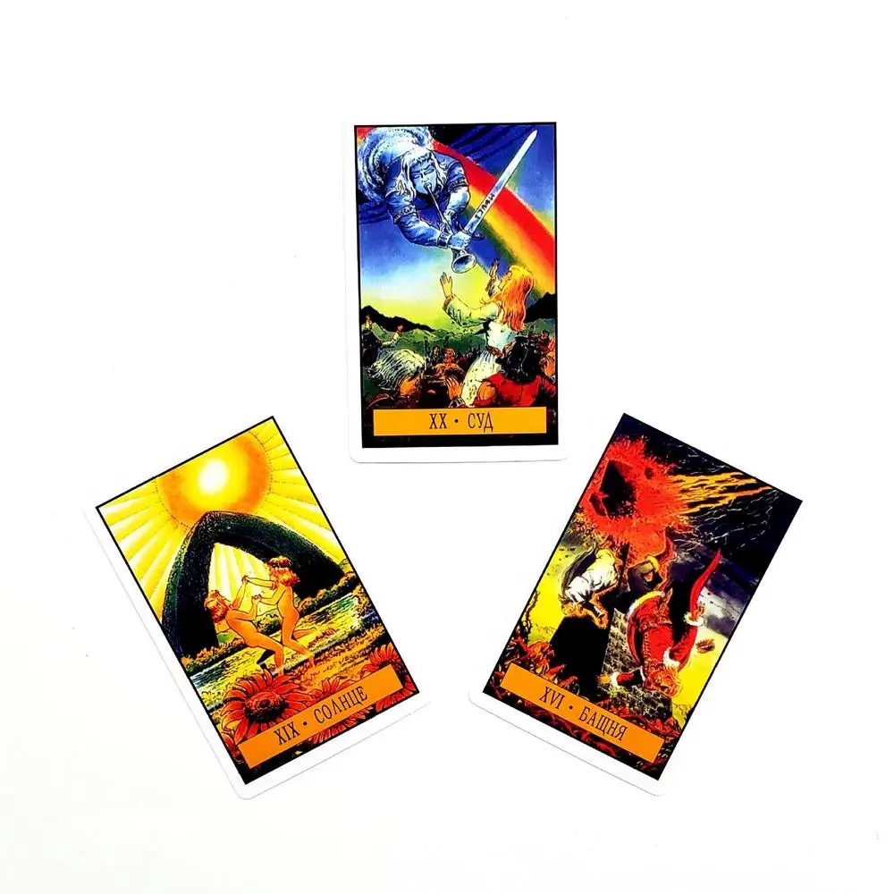 Tarot Cards in Russian Boardgame, Astrologia Board Game, Rpg ...