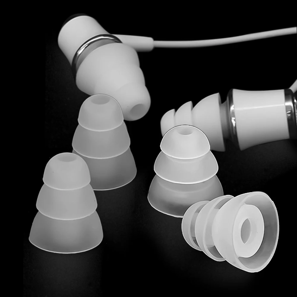 10Pairs-Earbuds-Cover-Earpiece-In-Ear-Buds-Tip-Covers-Caps-for-Earphone ...