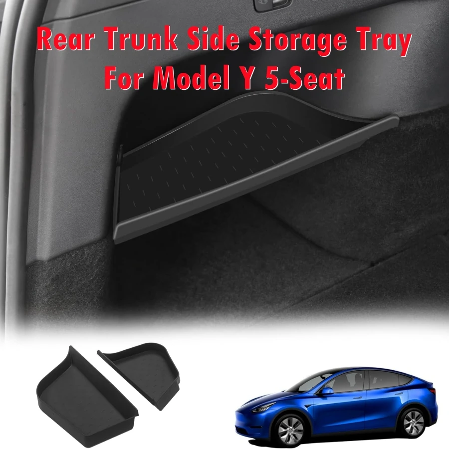 Tesla Model Y Cargo Space Trunk Organization Made Simple with This TPE ...