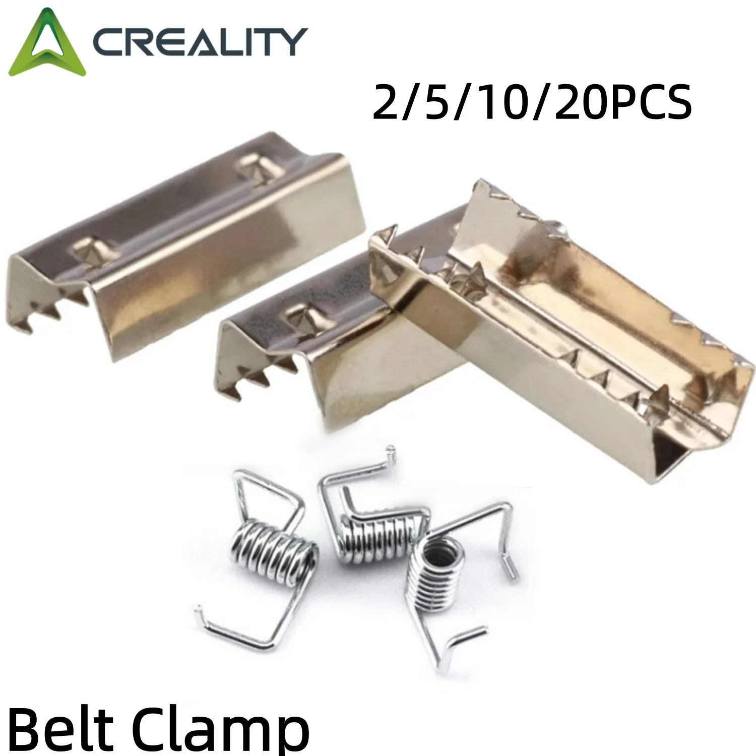 Creality 2/5/10/20pcs 3D Printer Parts GT2 Open Belt Clip Open-end ...