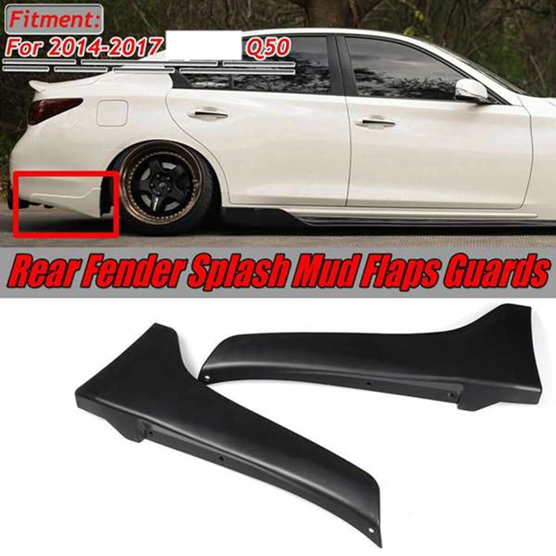 1Pair-Car-Rear-For-Fender-Splash-Mud-Flaps-Guards-Angle-Corner-Rear ...