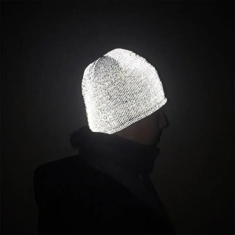 Cycling-reflective-knit-caps-Fall-winter-skullcaps-for-men-and-women ...