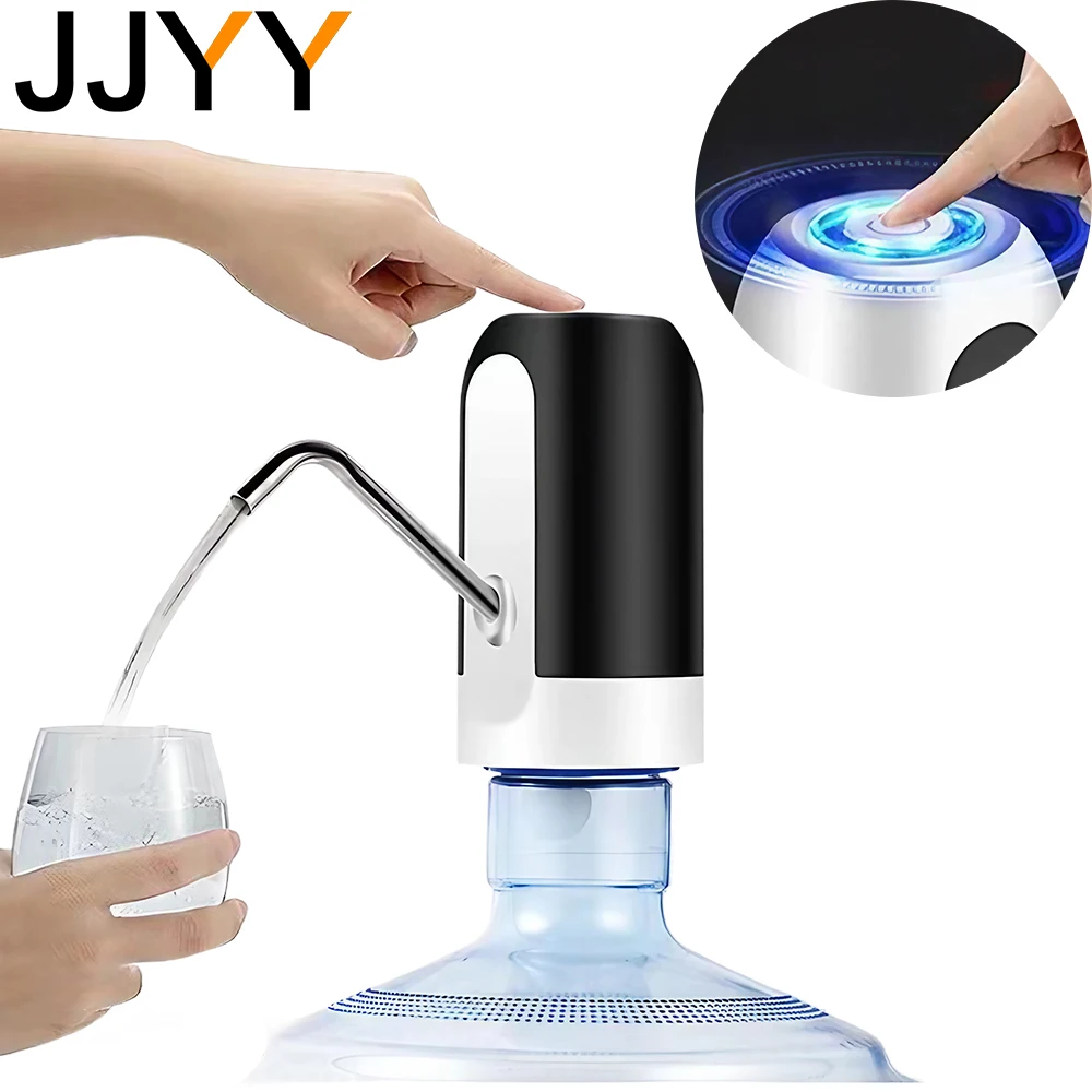 JJYY-electric-automatic-water-pump-USB-rechargeable-barreled-water-pump ...